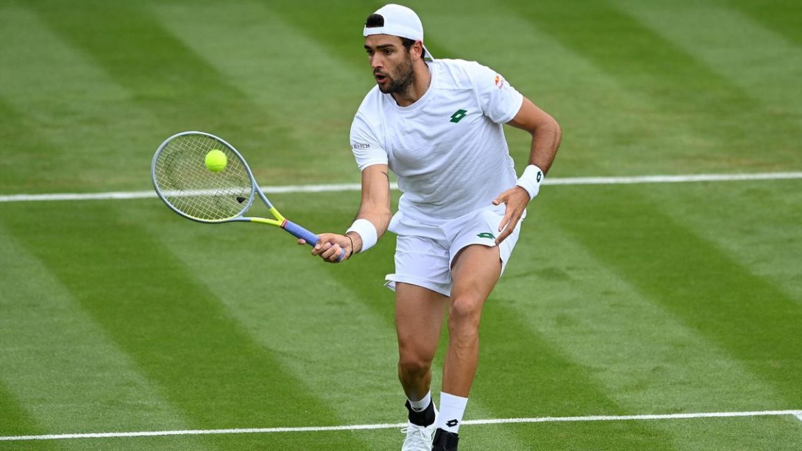 Chi è Matteo Berrettini, tennista finalista Wimbledon 2021 - JeFemme.it